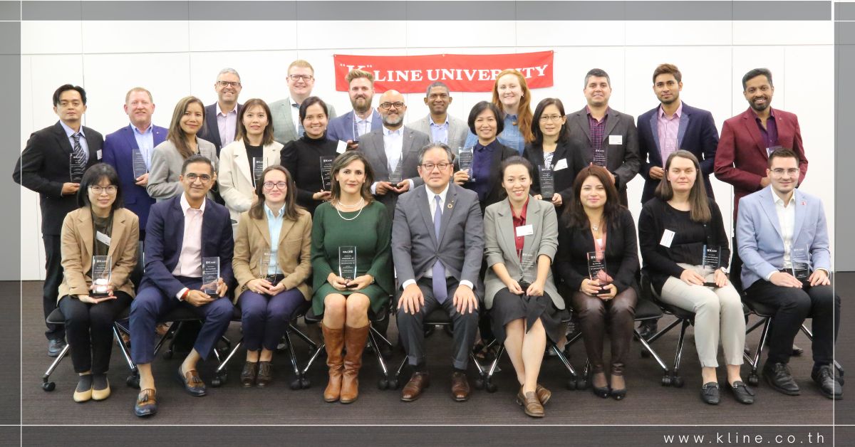 "K" Line Group holds the “K” LINE UNIVERSITY 2023 - K Line (Thailand) Ltd.